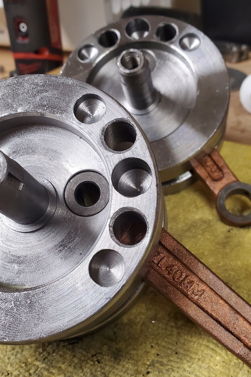 Long Rod Crank - Balanced and trued – Smolik Performance Inc